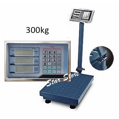 Jual Timbangan Platform Lipat Digital Kapasitas Besar 300kg | Shopee ...