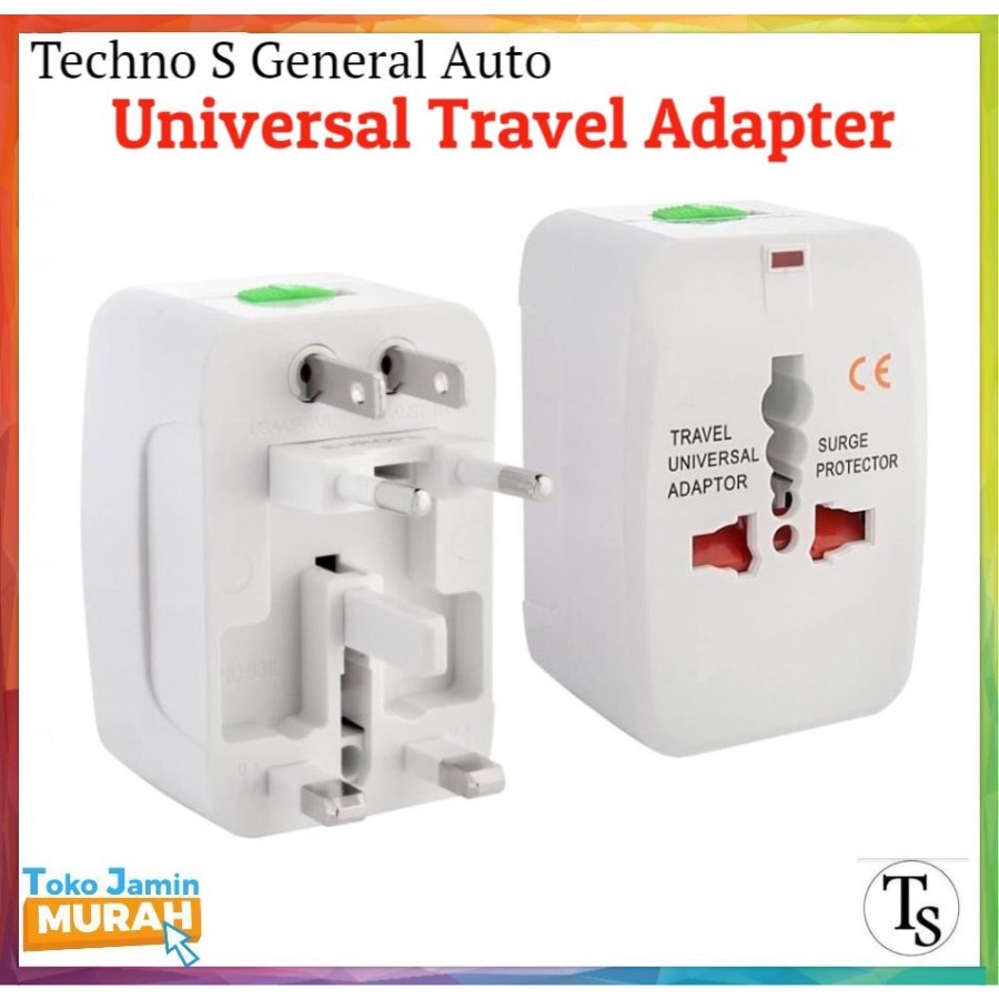 Jual Adapter Universal - Terminal Saklar Colokan Listrik Universal ...