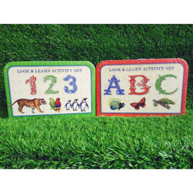 Jual Look and Learn Activity Book Flash Card | Shopee Indonesia