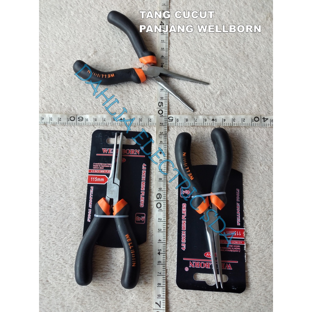Jual TANG CUCUT (LANCIP 4,5" PANJANG) WELLBORN | Shopee Indonesia