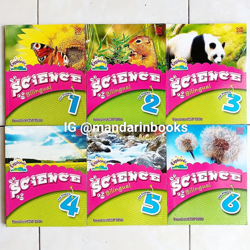 Jual BUKU PRIMARY SCIENCE 1 - 6 EXPLORER BILINGUAL | Shopee Indonesia