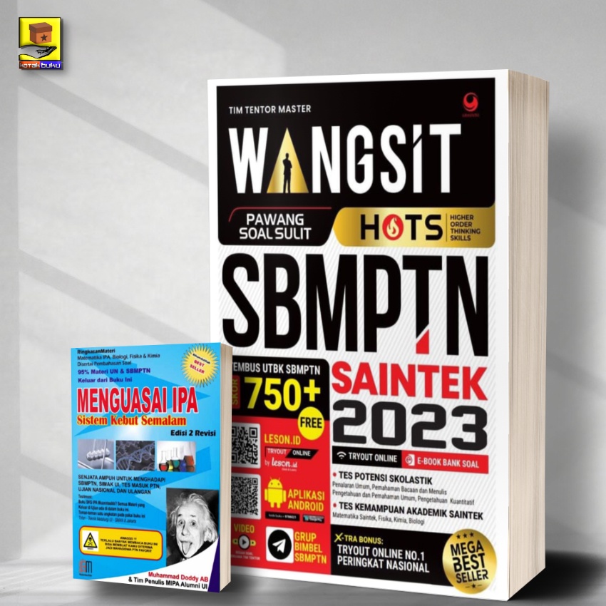 Jual BUKU WANGSIT 2023 / SBMPTN SAINTEK 2023 / SANITEK 2023 / BUKU SBMPTN 2023 | Shopee Indonesia