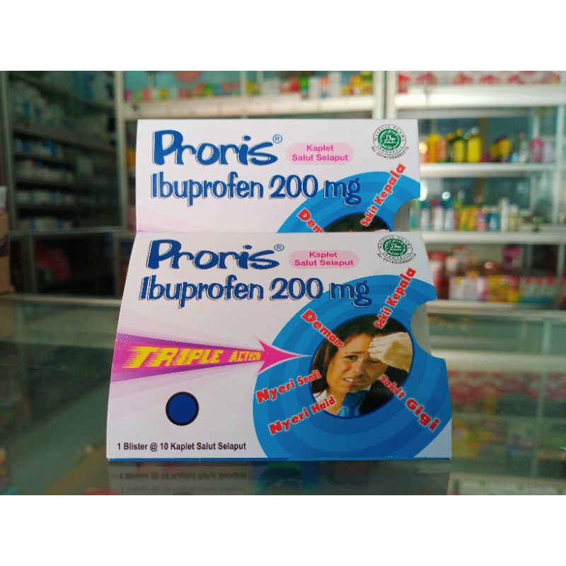 Jual PRORIS TABLET 200MG STRIP | Shopee Indonesia