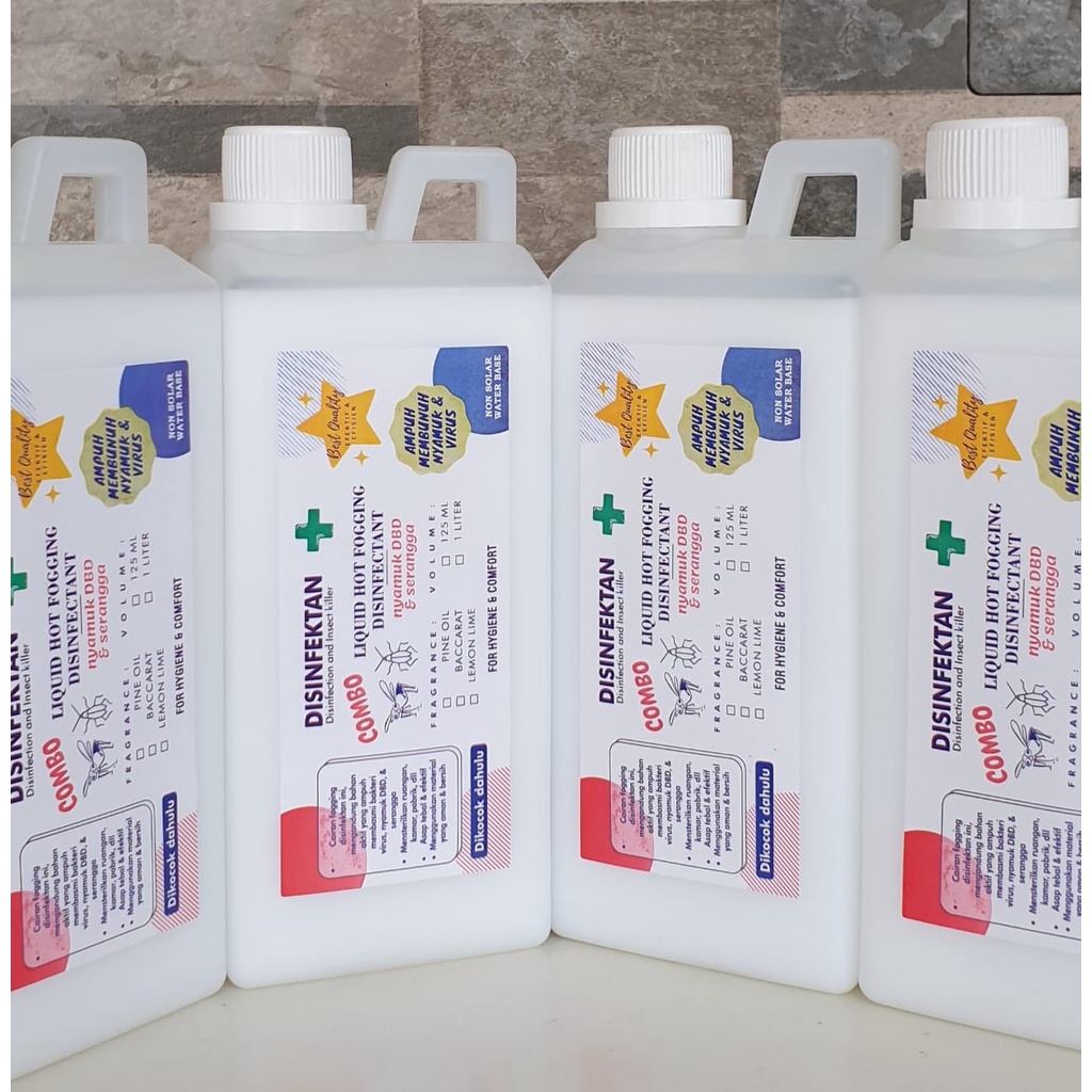 Jual liquid cairan fogging disinfektan plus combo obat nyamuk DBD ...