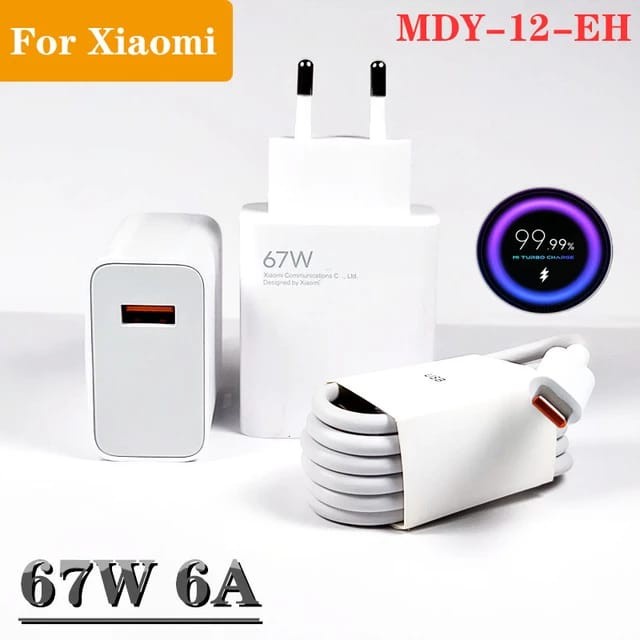 Jual ORIGINAL CHARGER TURBO CHARGE QUICK CHARGE 67W XIAOMI 14T POCO F6 ...