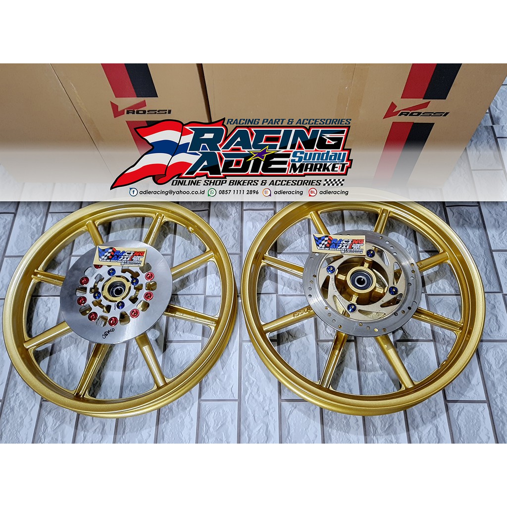 Jual VELG V ROSSI NINJA R 185 215 RING 17 SPRINT DRAGON DISK DEPAN ...