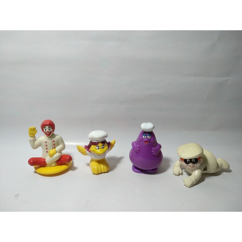 Jual Maskot Mcdonald Ronald Happy Meal Mcd Toys Chef Koki Grimace Masak 1999 Dapur Kitchen Jadul ...