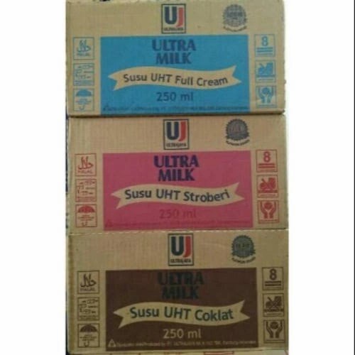 Jual SUSU ULTRA MILK UHT 250 ml VARIANS RASA 1 DUS ISI 24 PCS | Shopee Indonesia