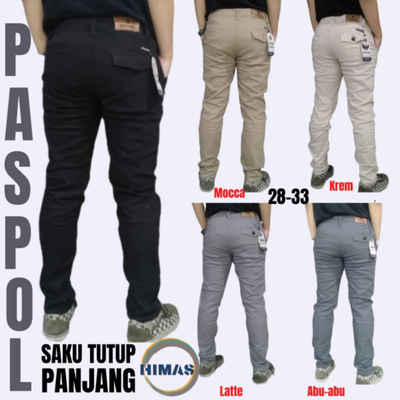 Jual Celana Cinos pria bahan Premium Cinos Polos | Shopee Indonesia