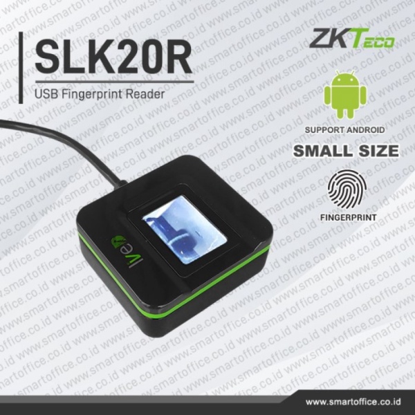 Jual Jual Fingerprint Reader ZKTeco USB Communication SLK20R FOCUS SECURITY | Shopee Indonesia