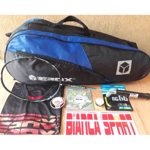 Jual Raket badminton EBOX STORM 100 & ebox storm 200 original | Shopee ...