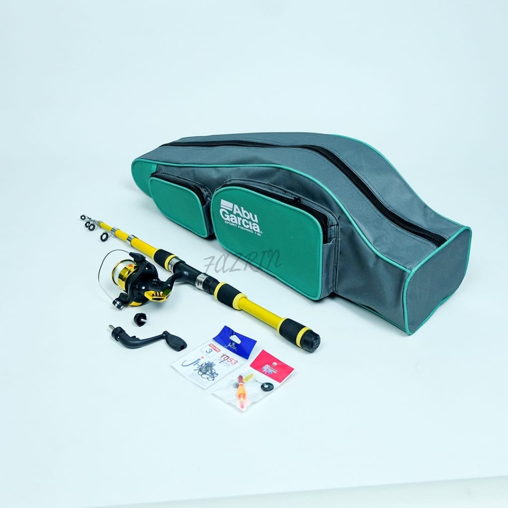 Jual 1 Set Pancingan Lengkap Teleskopic Bahan Fiber 150 Cm Kekuatan 5 ...