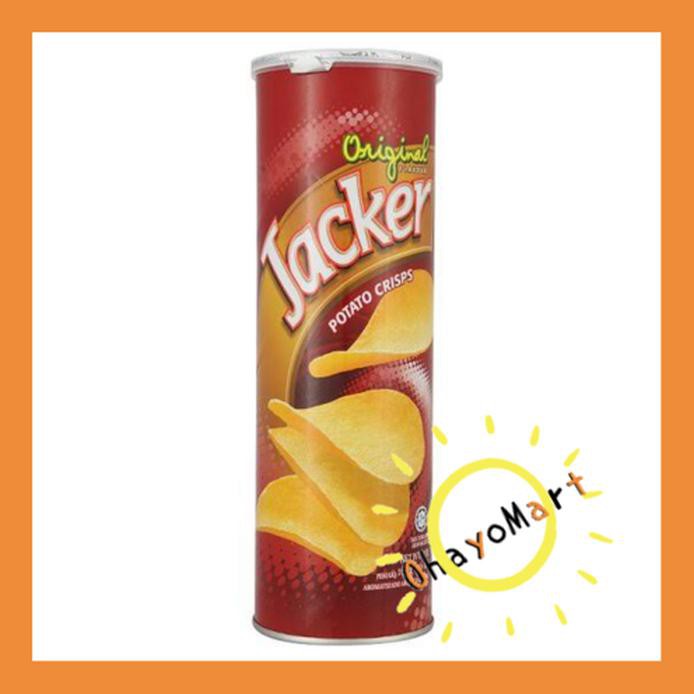 Jual JACKER POTATO CRISPS ORIGINAL/ POTATO CHIPS/ KERIPIK KENTANG 110G ...