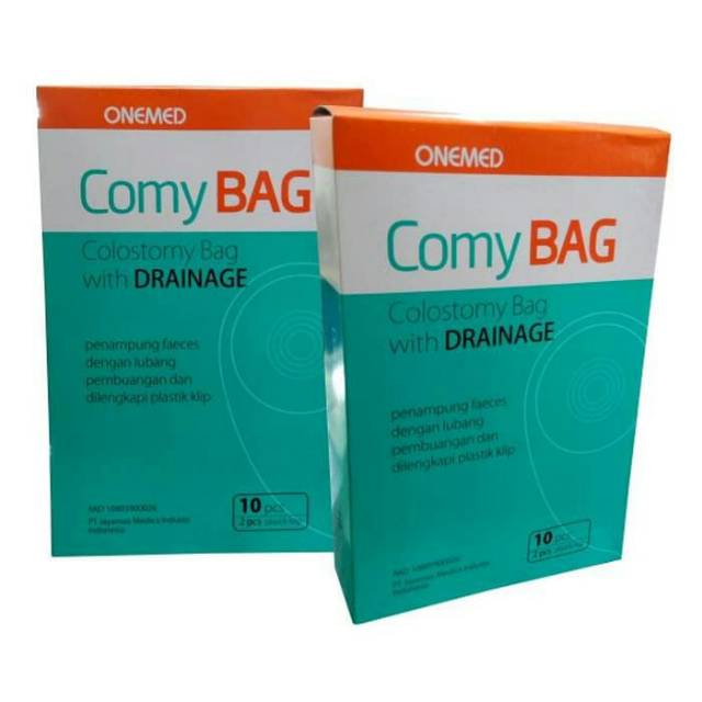 Jual Comy Bag with Drainage Onemed , Colostomy Bag , Kantong Kolostomi ...