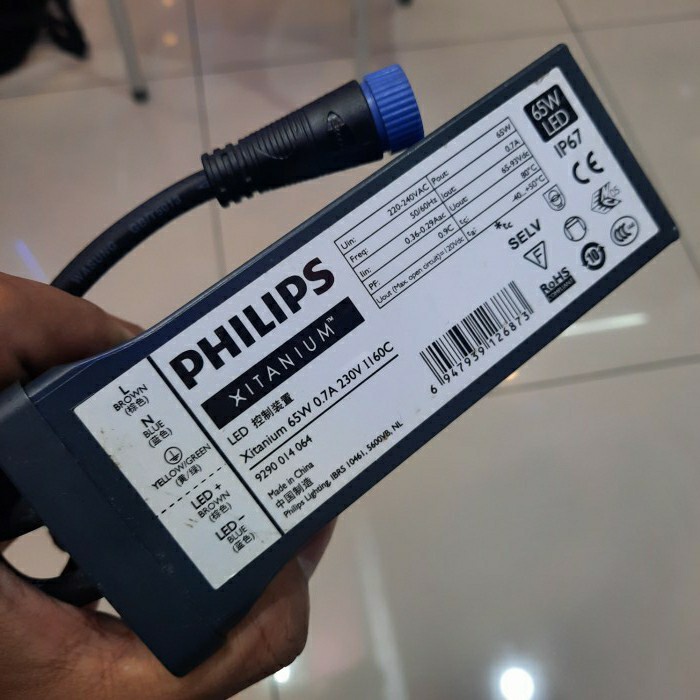 Jual Ballast /Trafo Led PJU Philips Xitanium 65W 0,7A 230V IP67 ...