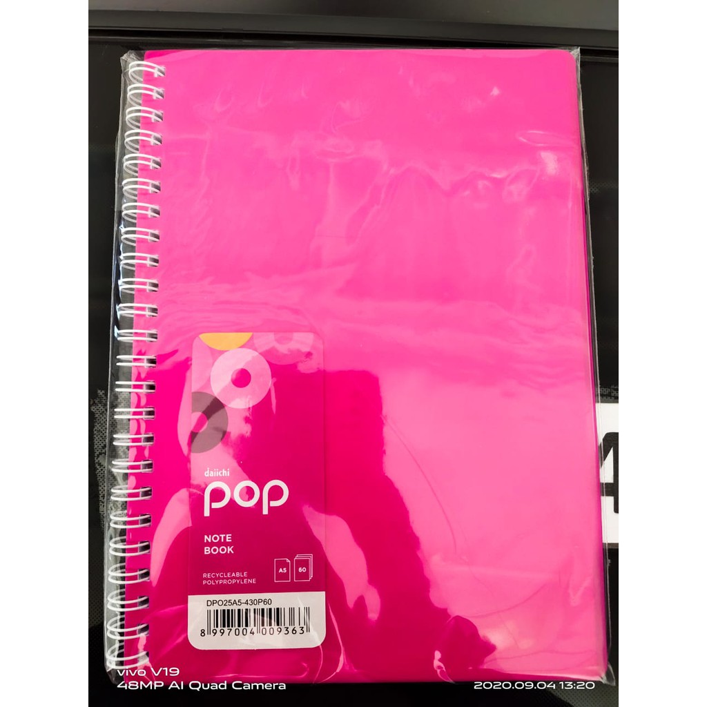 Jual DAIICHI A5 NOTE BOOK DPO 60 POP bening & berwarna - notebook ...