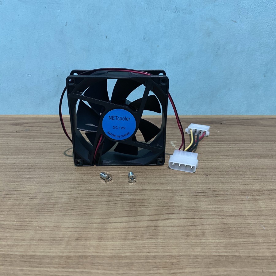 Jual Fan Casing 8cm Netcooler Hitam - Fan Case 8 cm Kipas Pendingin ...
