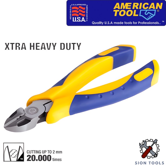 Jual AMERICAN TOOL TANG POTONG EXTRA HEAVY DUTY 6 INCH | Shopee Indonesia