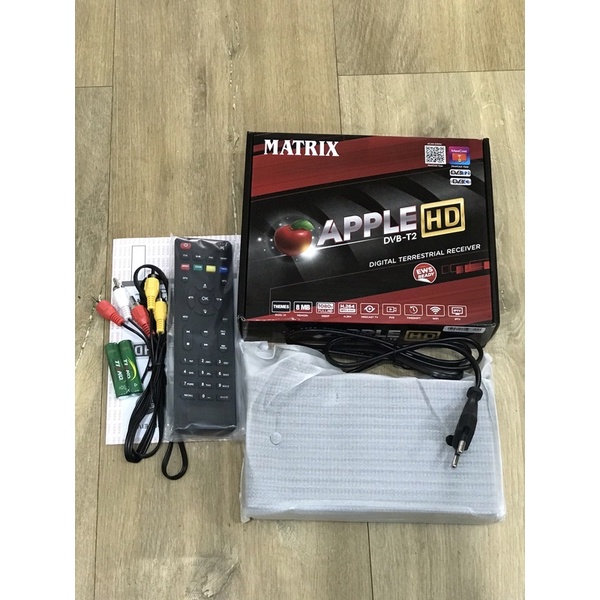 Jual SET TOP BOX STB DVB-T2 MATRIX APPLE HD YOUTUBE MECCAST | Shopee ...