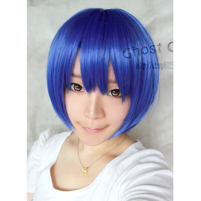 Jual WIG RAMBUT PALSU WANITA COSPLAY GHOSTCOS BASE COWOK 01 SAPPHIRE ...