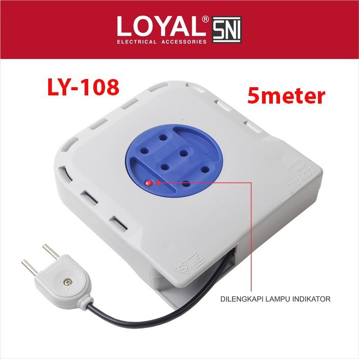 Jual Loyal LY-108 Kabel Roll Cordlink 5M | Shopee Indonesia