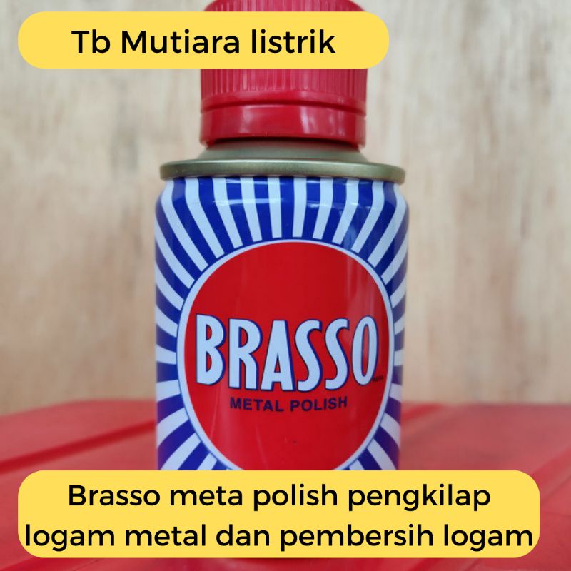 Jual Brasso Metal Polish 100ml Pengkilap Logam Pengkilat Logam Pembersih Logam Metal | Shopee ...