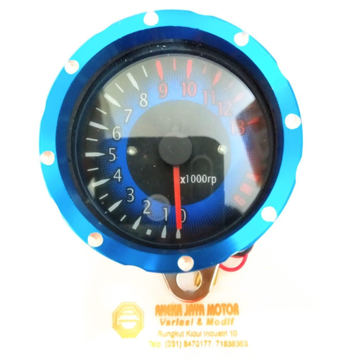 Jual TAKOMETER TACHOMETER RPM DIGITAL CHROME VARIASI BIRU MERK GMA ...