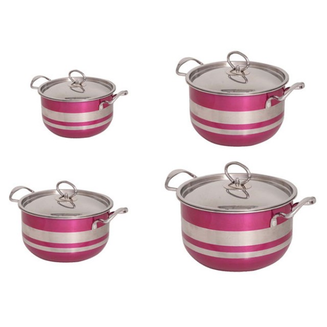 Jual YH WESTON ORIGINAL PANCI SET WARNA STAINLESS TEBAL COOKWARE SET ...