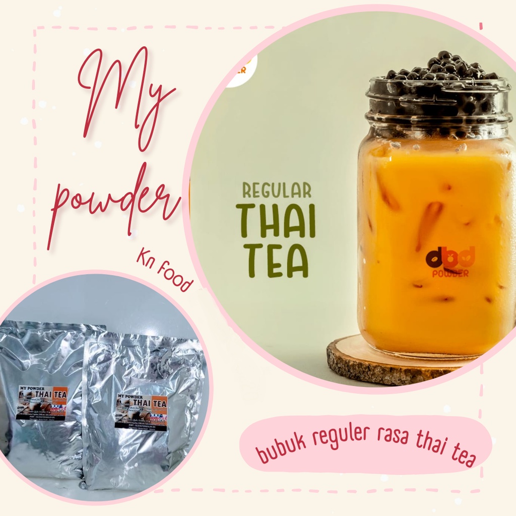 Jual Powder Thai Tea 1000 gram - Bubuk Thai Tea | Shopee Indonesia