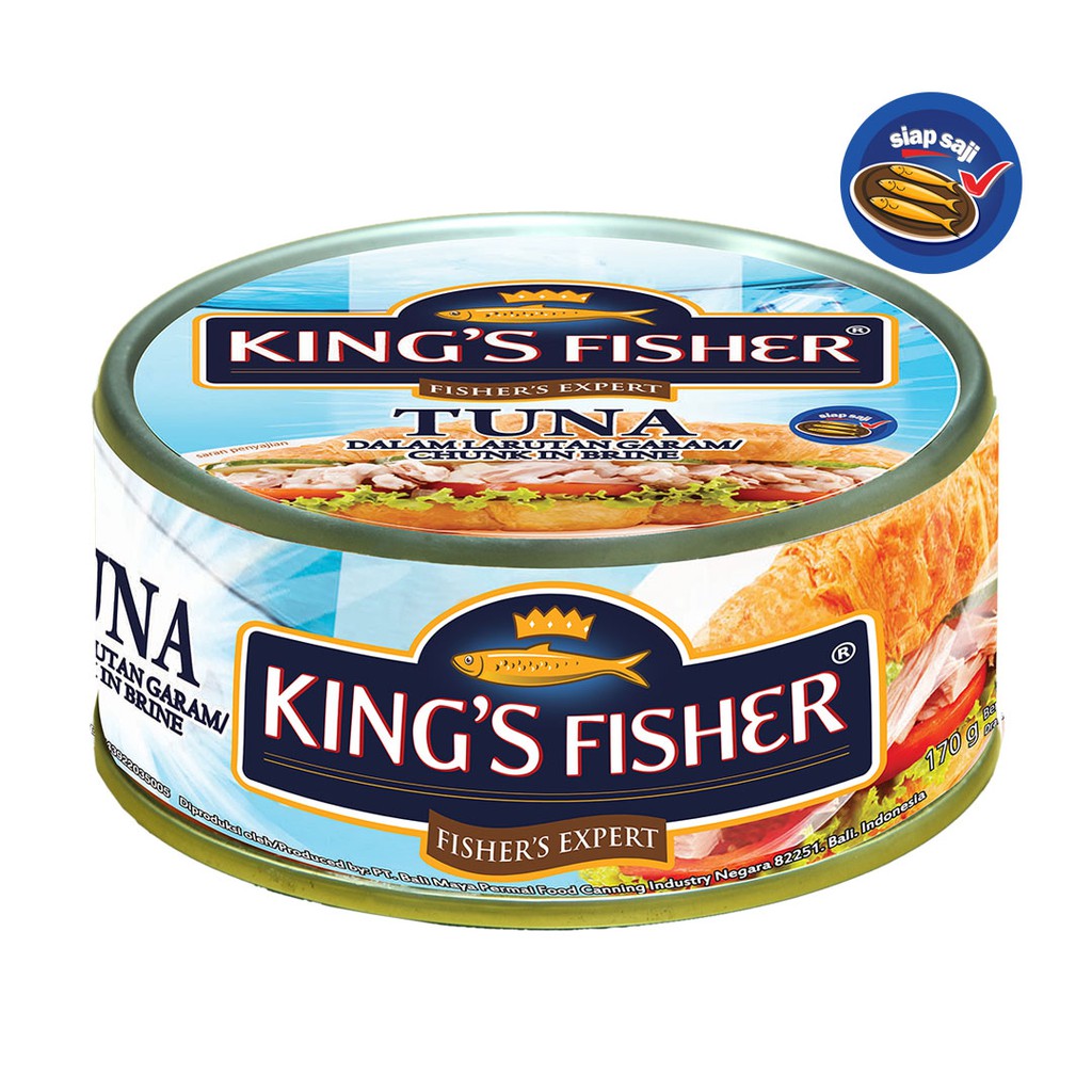 Jual KtmStore King's Fisher Tuna dalam Air Garam Tuna in Brine Daging ...