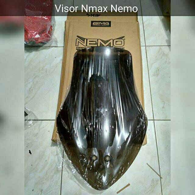 Jual Visor Nmax Riben hitam | Shopee Indonesia