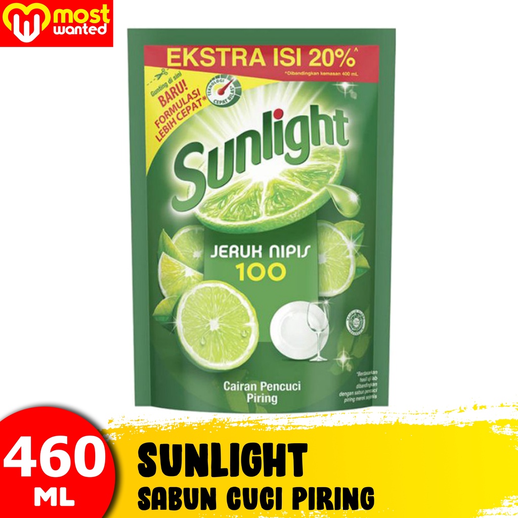 Jual Sunlight Sabun Cuci Piring Kemasan Refill 435 ml | Shopee Indonesia