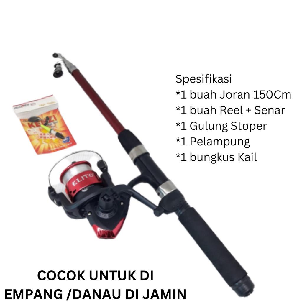Jual Set Pancing Murah Alat Pancing Joran Reel Super Murah | Shopee ...