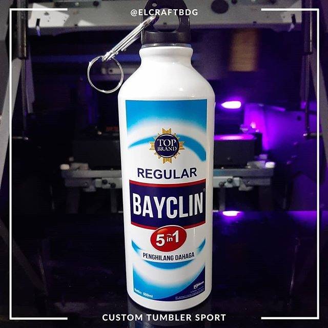 Jual BOTOL MINUM CUSTOM GAMBAR BAYCLIN - BOTOL MINUM 500 ML | Shopee ...