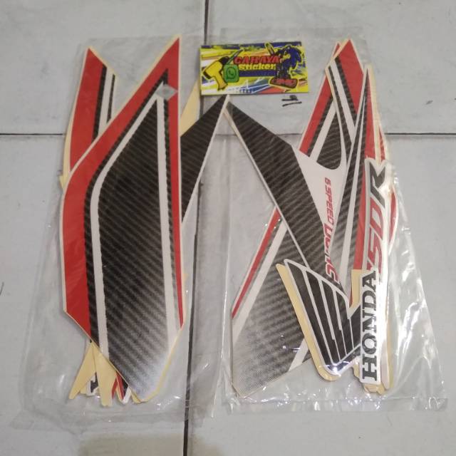 Jual Striping Ls Sticker Honda CB 150 R Standar Tahun 2015 /2016 Warna ...