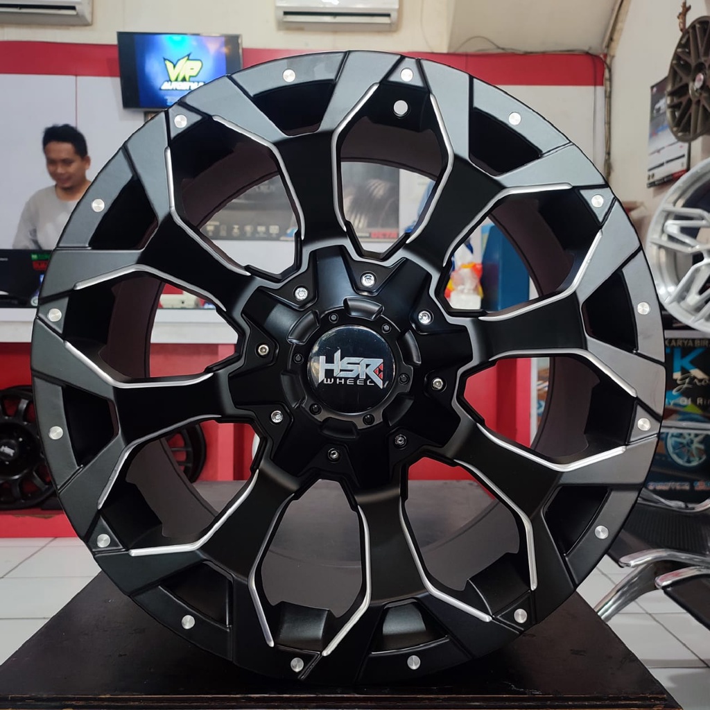 Jual Velg Racing Offroad Untuk Pajero Fortuner Isuzu Mux Mazda BT50 Ring 18 Murah Type HSR GOKU ...
