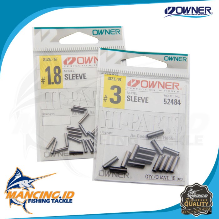 Jual Owner Sleeve 52484 Accessories Peralatan Memancing | Shopee Indonesia