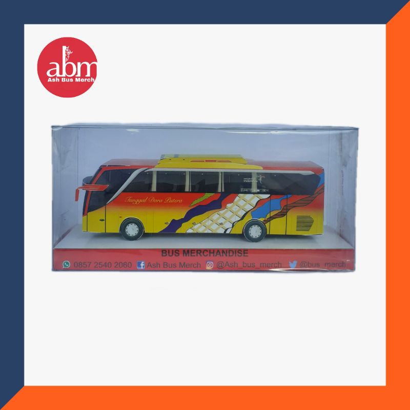 Jual Miniatur Bus / Miniatur Bis Papercraft Tunggal Dara Putera ...