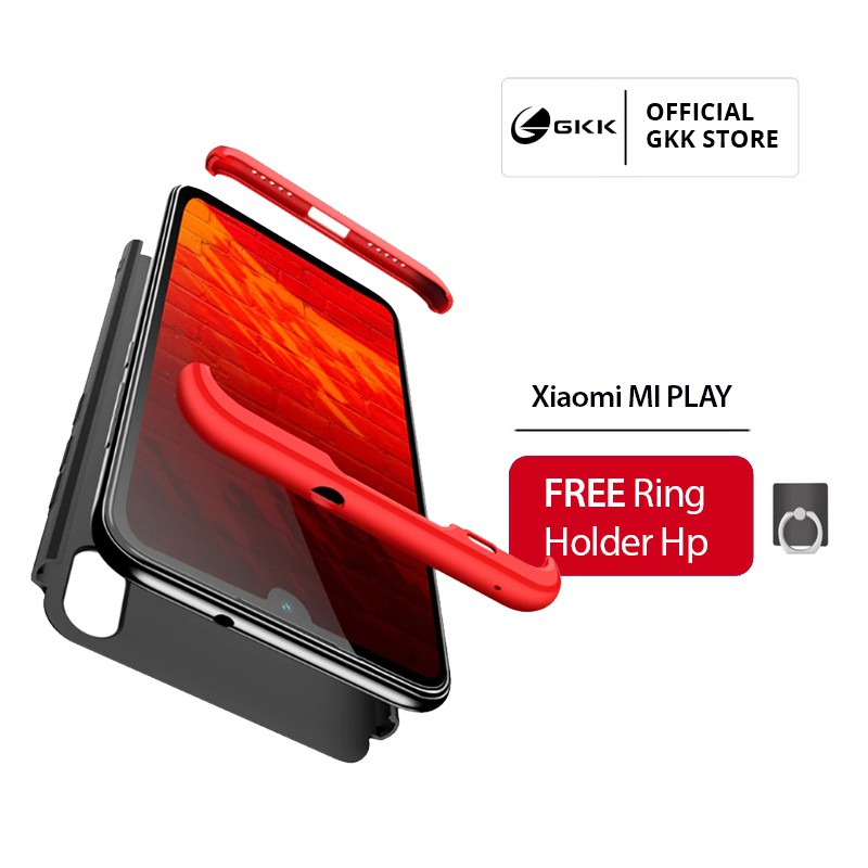 Jual GKK Xiaomi Mi PLAY Casing Hardcase 360 Bumper Anti Retak Original ...