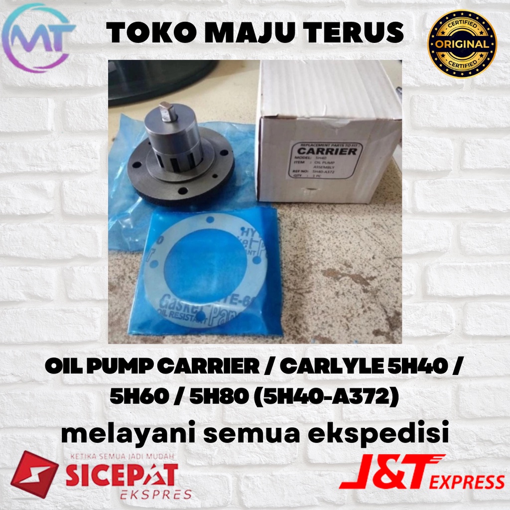 Jual oil pump carrier/carlyle 5H40 / 5H60 / 5H80 (5H40-A372) | Shopee ...
