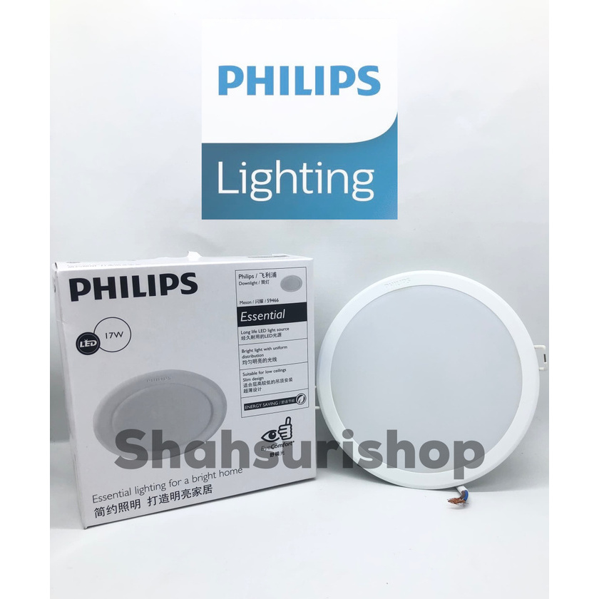 Jual PHILIPS LED PANEL DOWNLIGHT MESON 150 17W 17 W WATT 59466 - PUTIH ...