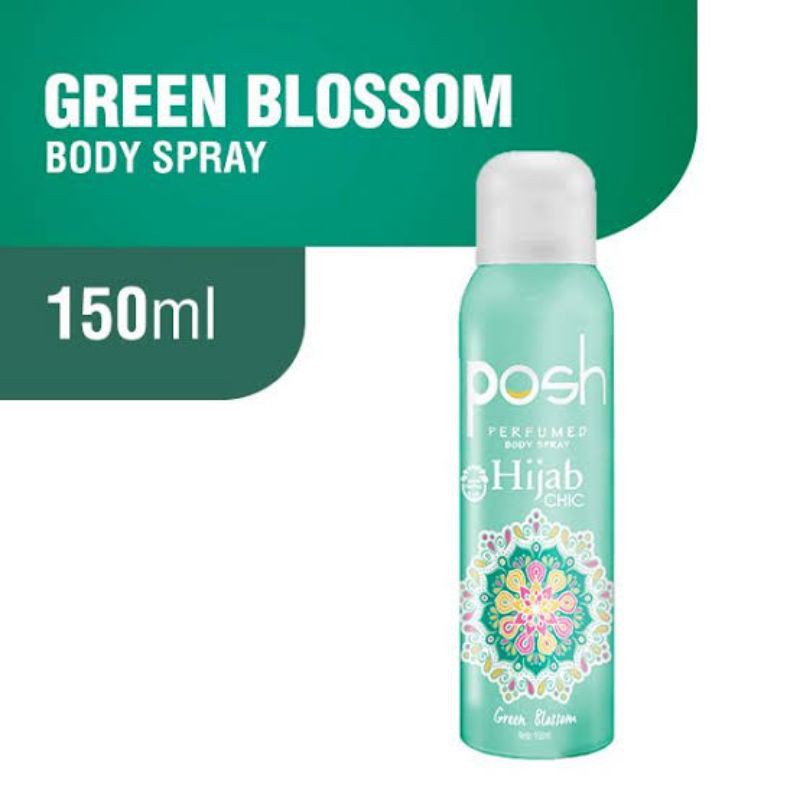 Jual Bodyspray Posh Body Spray Green Blossom Purple Wish 150 ml ...