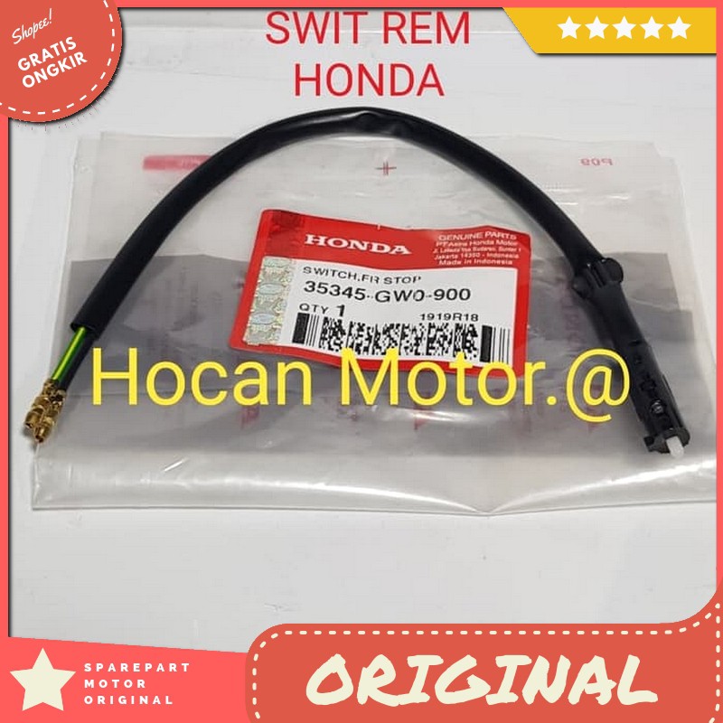 Jual Switch Swit Rem Belakang Honda Beat Honda Vario Scopy Honda Spacy ...
