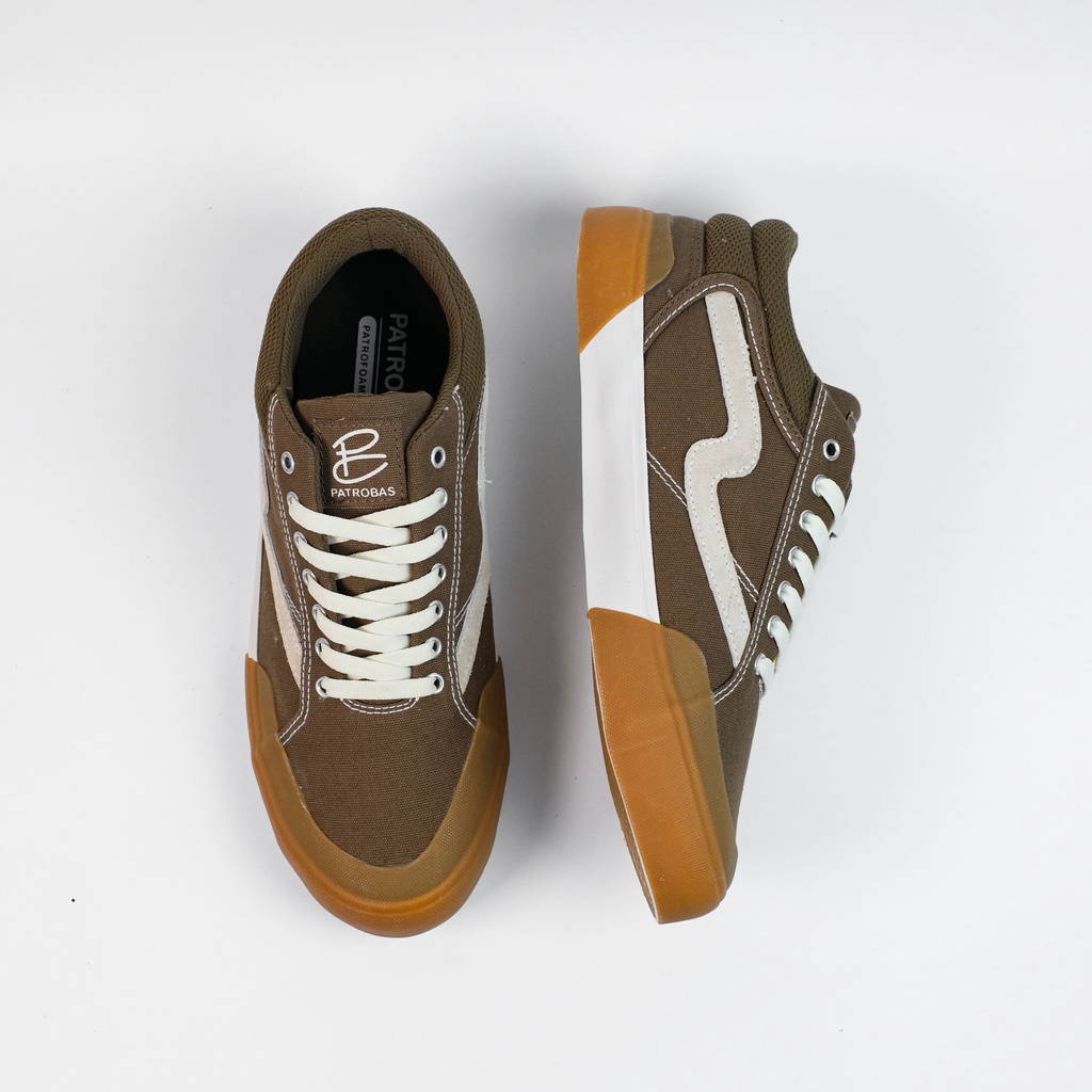 Jual SEPATU PATROBAS CLOUD LOW OLIVE ( SIZE 35 - 45 ) - Sneakers Canvas ...