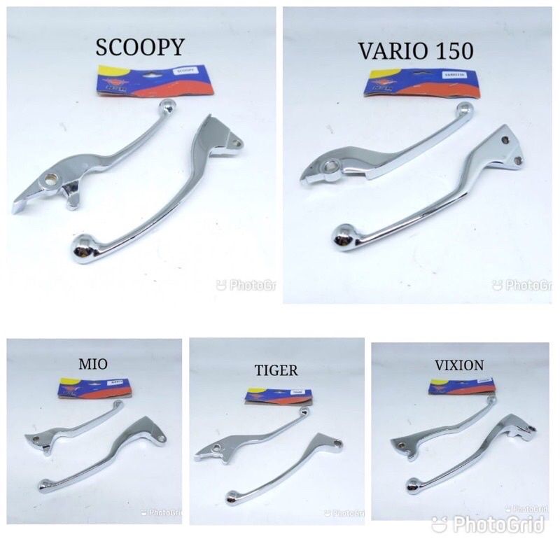 Jual Handle rem motor handle handel rem variasi chrome Beat Vario ...
