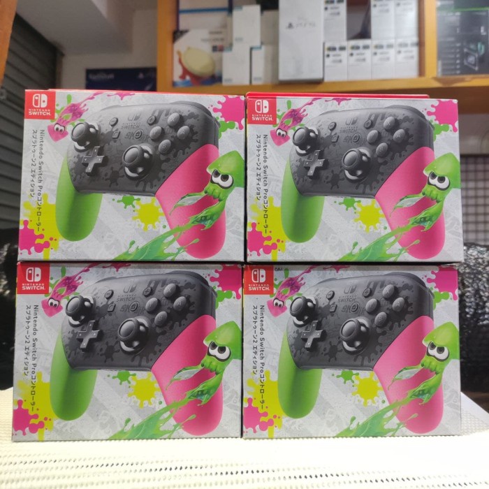 Jual Stick Gamepad Nintendo Switch Pro Controller Splatoon 2 Edition ...