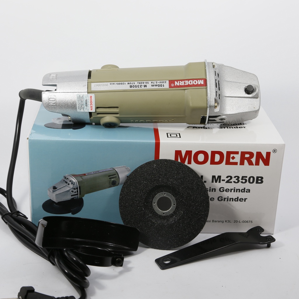 Jual Modern M 2350 B Gerinda Tangan 4 inch | Shopee Indonesia