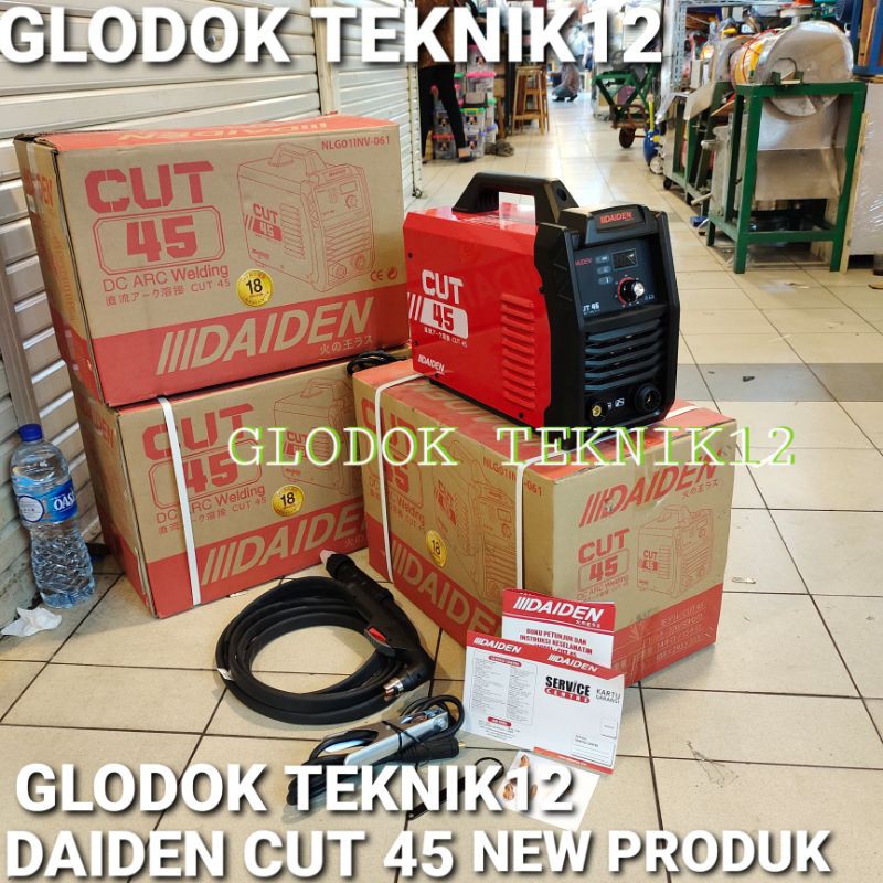 Jual MESIN LAS PLASMA DAIDEN CUT 45 / MESIN LAS DAIDEN CUT 45 / TRAFOLAS DAIDEN INVERTER LAS ...