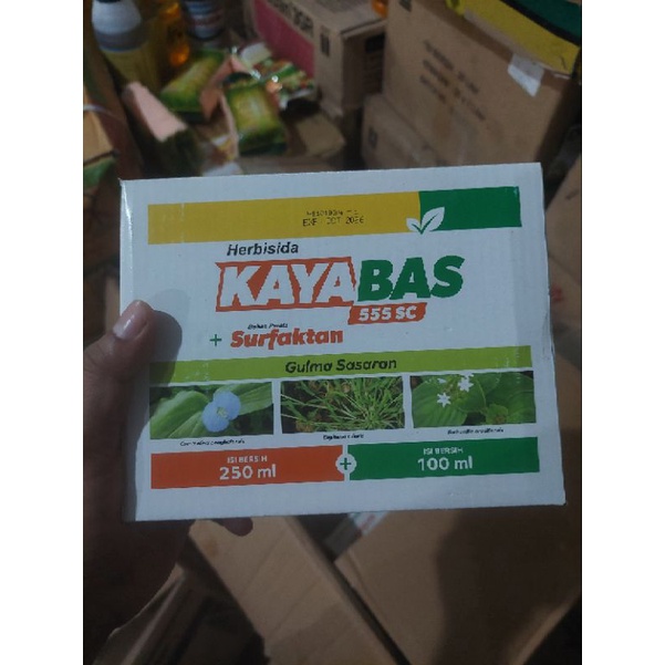 Jual Kayabas 250 ml + 100 ml herbisida gulma jagung | Shopee Indonesia