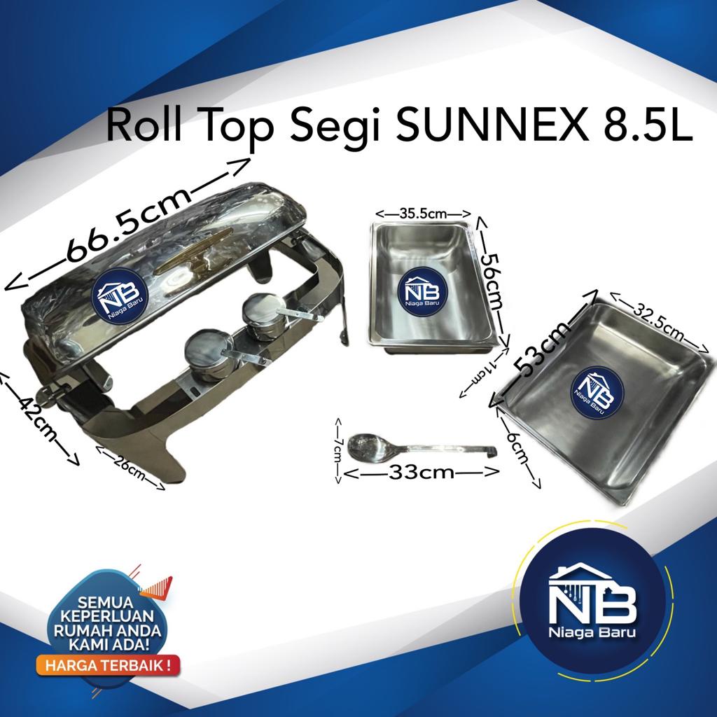 Jual ROLLTOP SEGI SUNNEX 8,5 LITER Pemanas Roll Top Prasmanan | Shopee ...